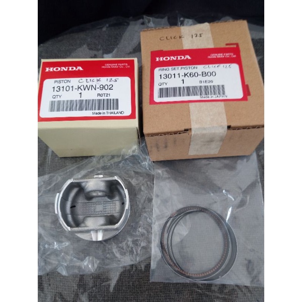 CLICK 125i V1/V2 PISTON, PISTON RING, CYLINDER BLOCK | Shopee Philippines