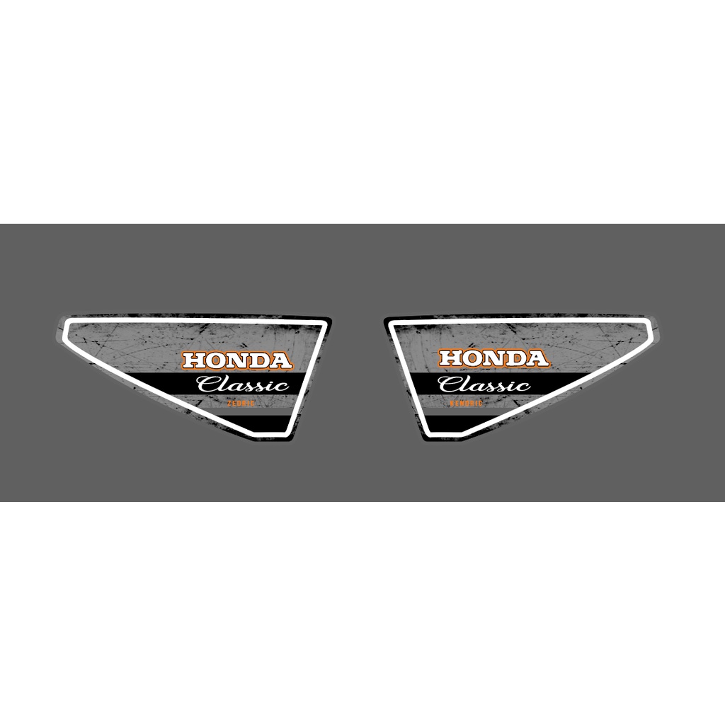 TMX 125/155 Decals "Classic" : SIDE COVER ONLY DECALS | Shopee Philippines