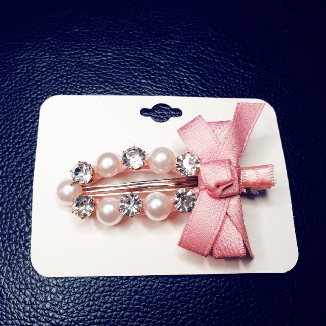 Ribbon Hairpin (Korean Hairpin) | Shopee Philippines