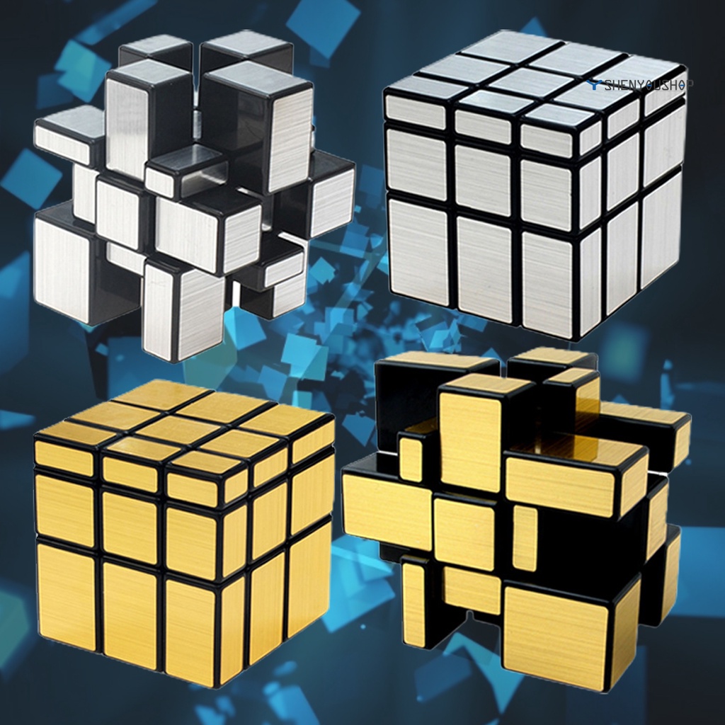 shenyoushop Magics Cube 3 Order Ideas Gift Classic Professional Gold ...