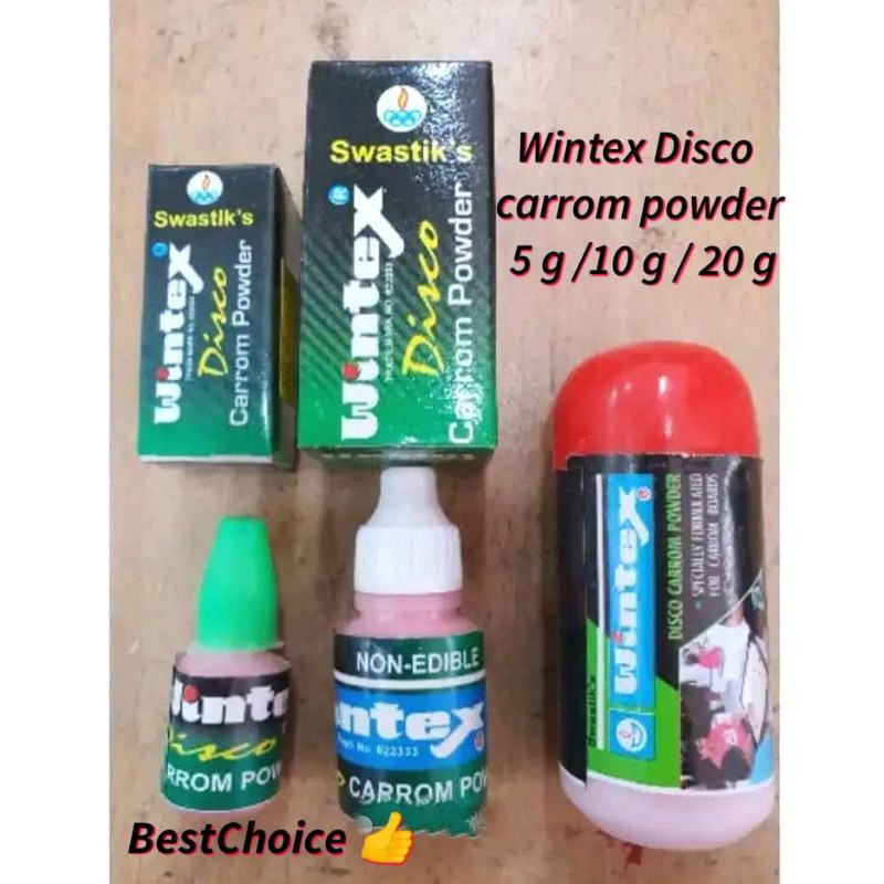 Wintex Disco Carrom Powder 5g/10g/20g | Shopee Philippines