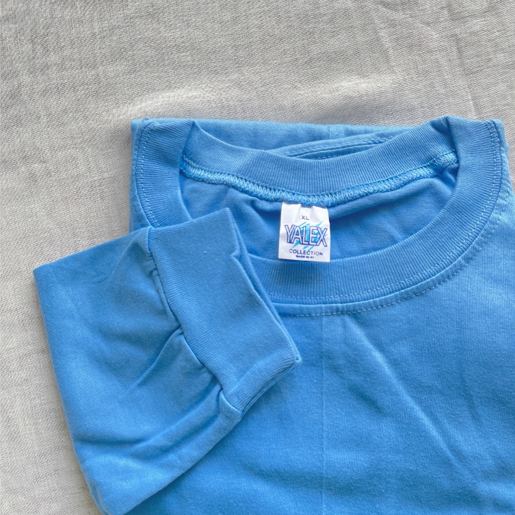 [COD] LIGHT BLUE Yalex Long sleeves Plain Round neck | White Label T ...