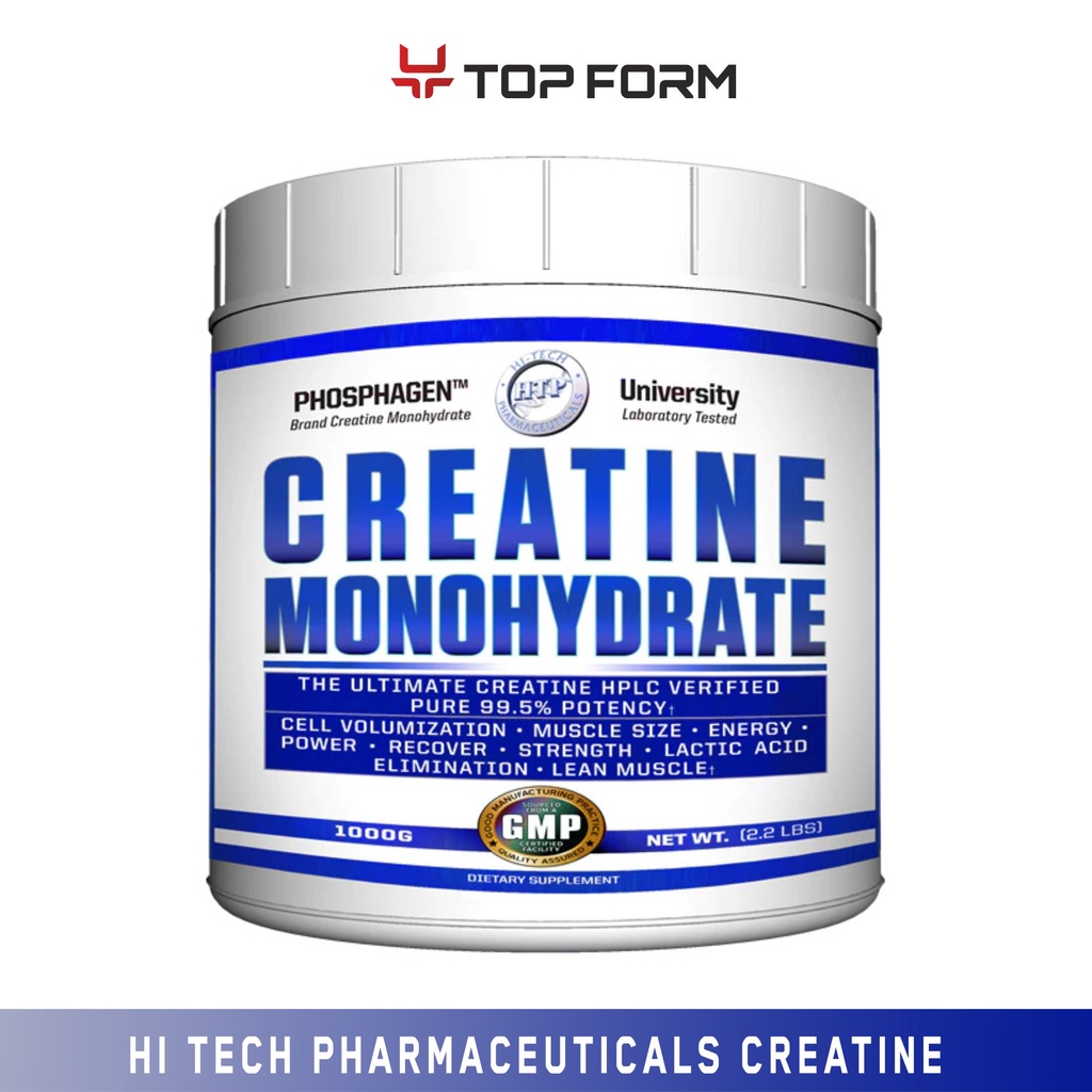 HI Tech Pharmaceutical- HTP Creatine Monohydrate 80 servings- 400 grams ...