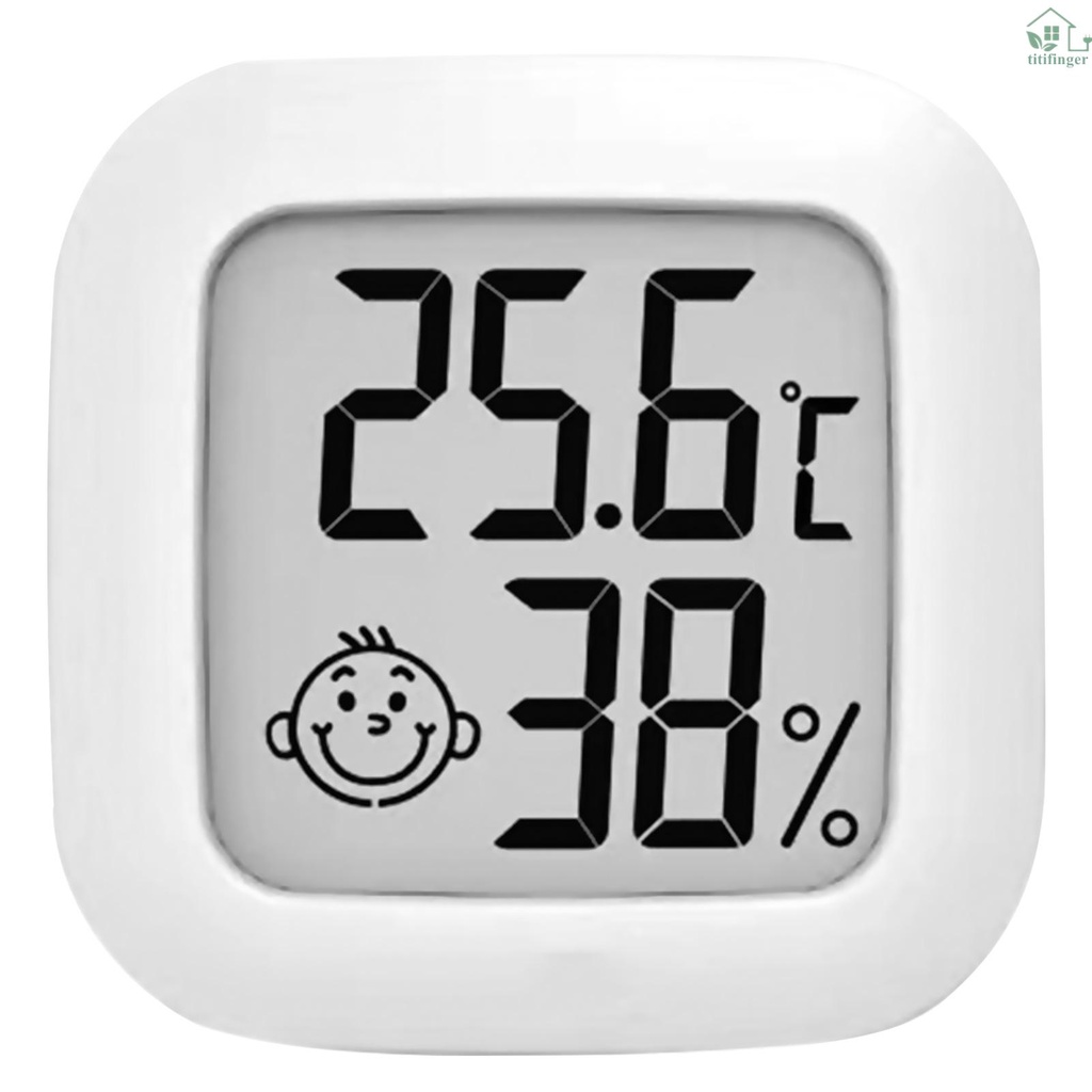 【TITI】Digital Hygrometer Thermometer Indoor Humidity Meter Mini Room ...