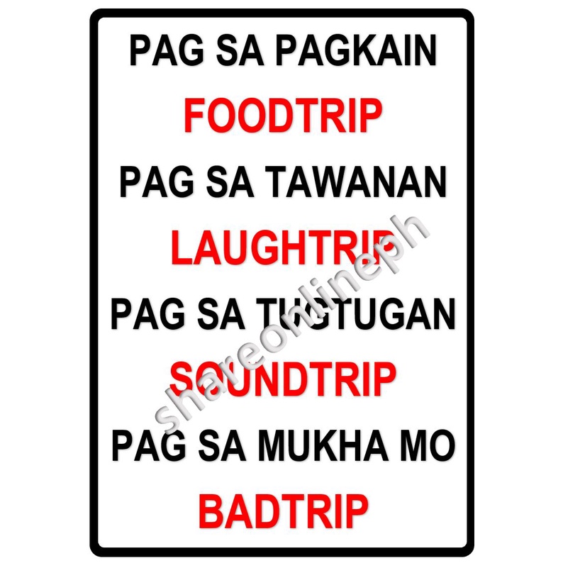 Laminated Signages Jokes Signages Pickup lines Funny Quotes Hugot lines ...