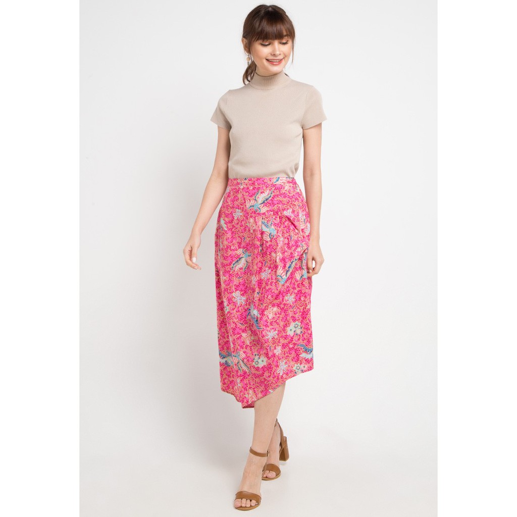 Nayara Batik Lisa Nuri Fanta Party Batik Skirt SH | Shopee Philippines