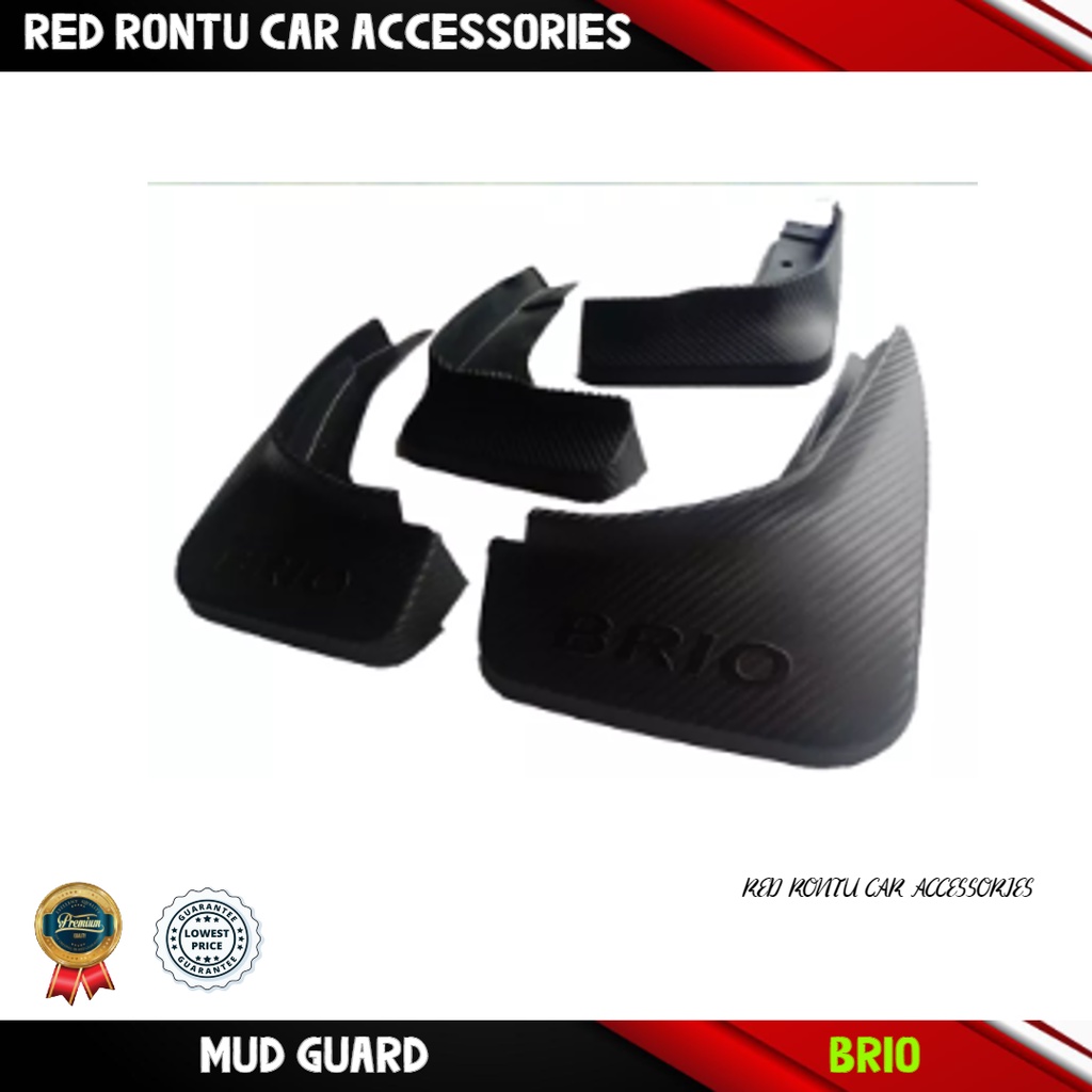 Honda Brio 2019-2022 Mud Guard - Splash guard - Mud Flaps | Shopee ...