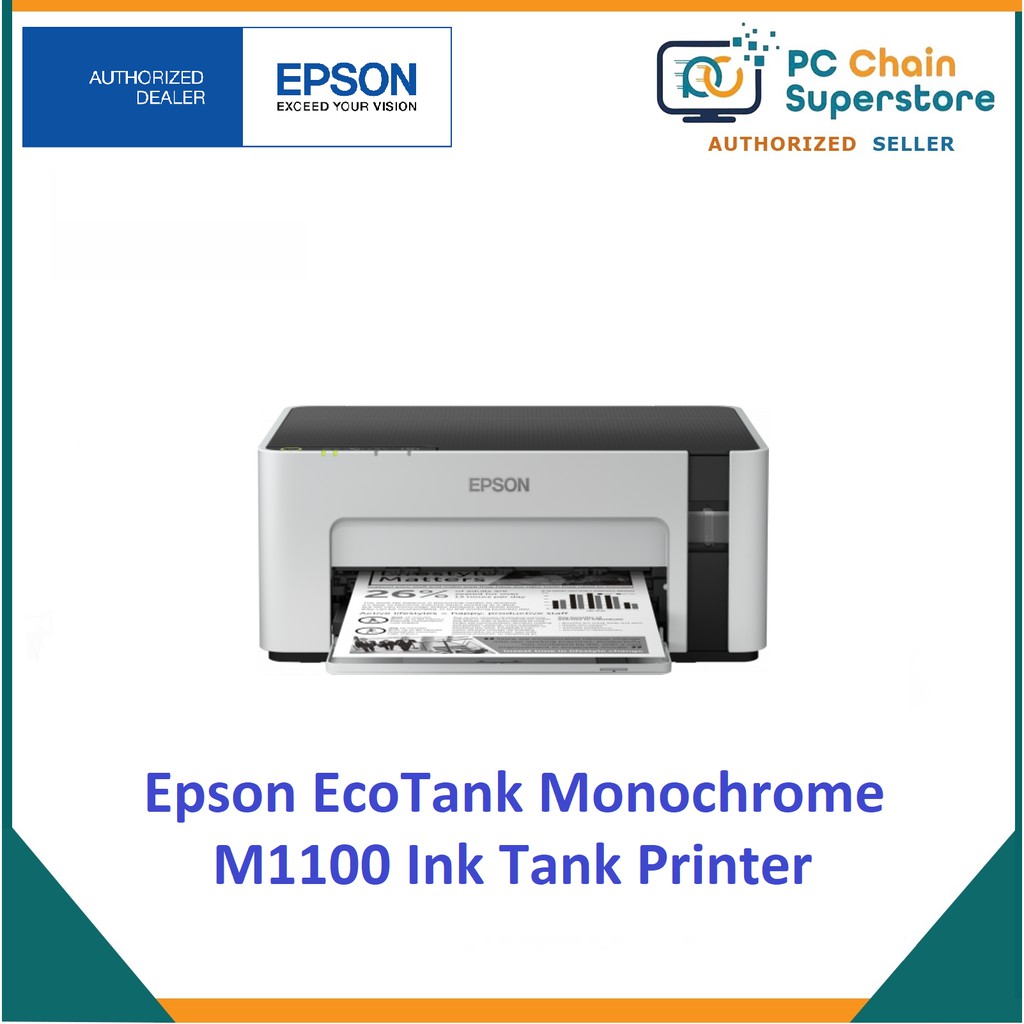 Epson EcoTank Monochrome M1120 Wi-Fi Ink Tank Printer | Shopee Philippines