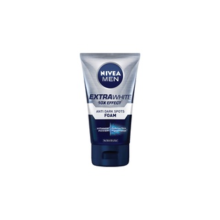 NIVEA Men Extra Bright 10x Effect Brightening Foam 50g | Shopee Philippines