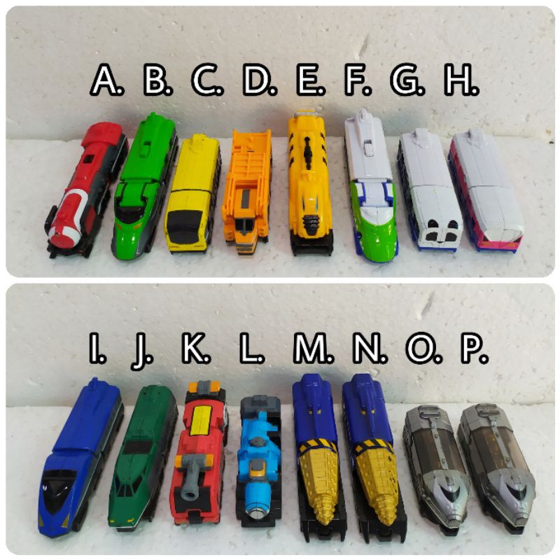 Dx And CT Power Rangers Super Sentai TOQger Tokyuuger Ressha BANDAI ...