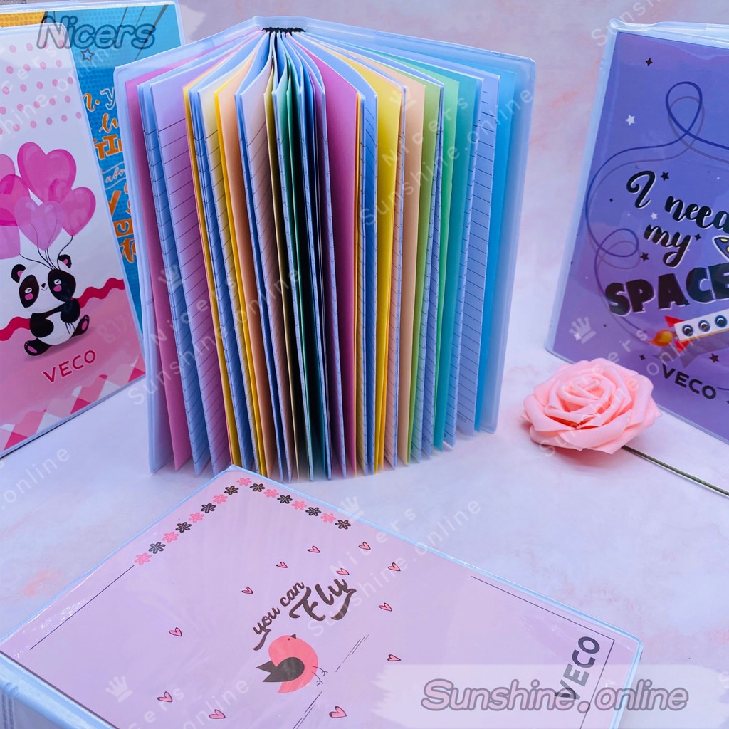 VECO Binder Filler Notebook Paper Dynamic Notes 10 Division | Shopee ...