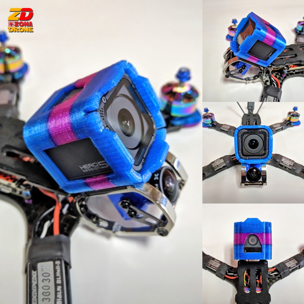 Marmotte Fleet Gopro Hero Session FPV Drone 3D Print | Shopee Philippines