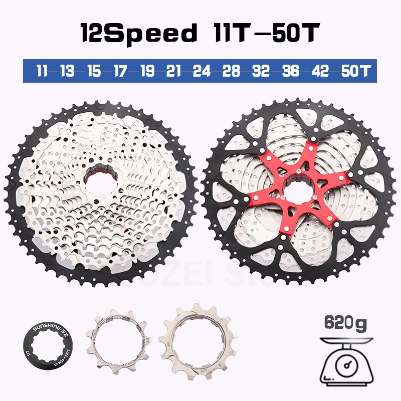 SUNSHINE 8 9 10 11 12 Speed Cogs MTB Mountain Bike Road Bike Cassette ...