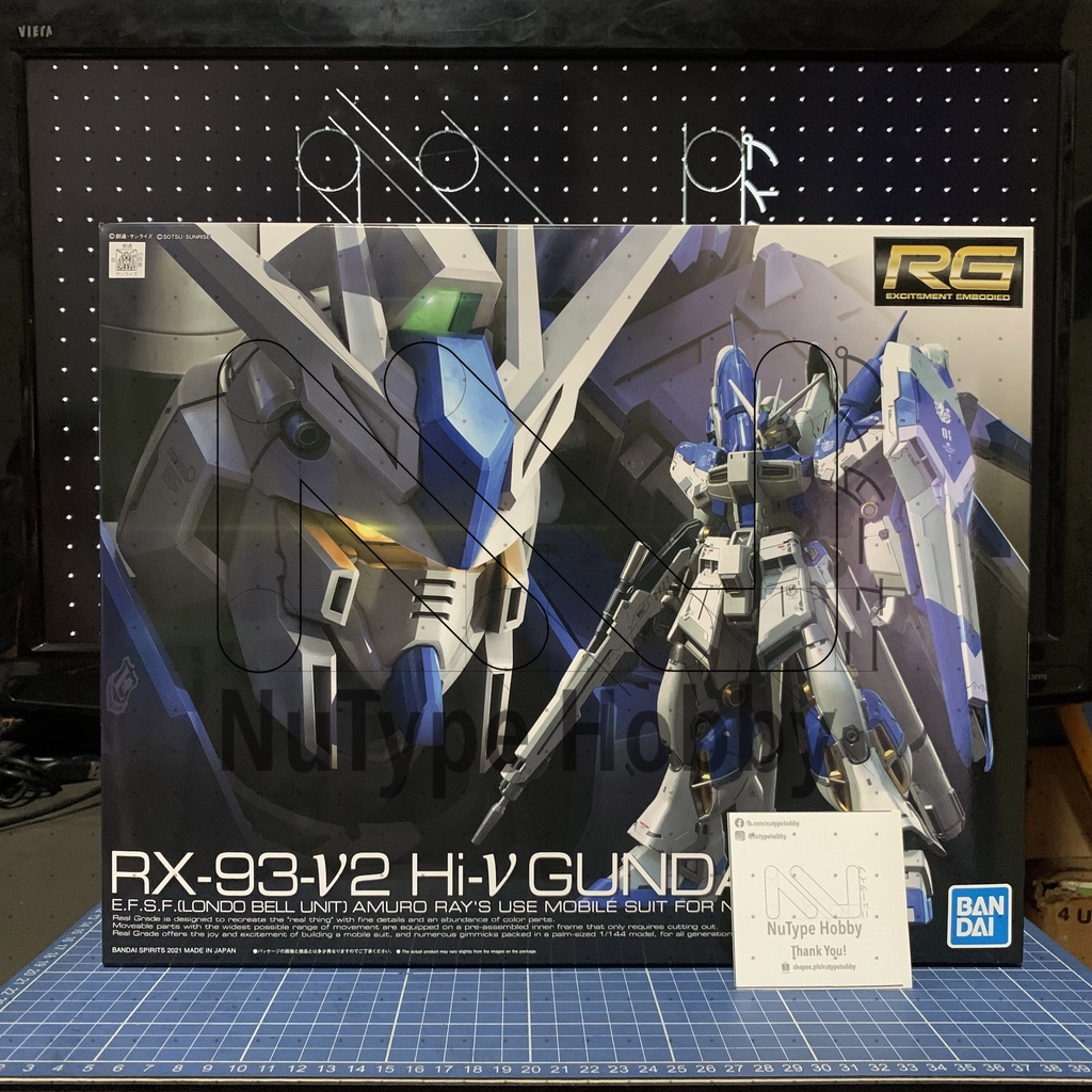 1/144 RG Hi-Nu Gundam | Shopee Philippines