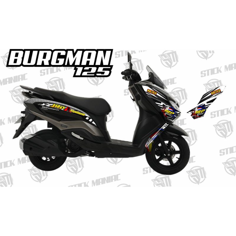 Suzuki burgman decals sticker, JRP design | Shopee Philippines
