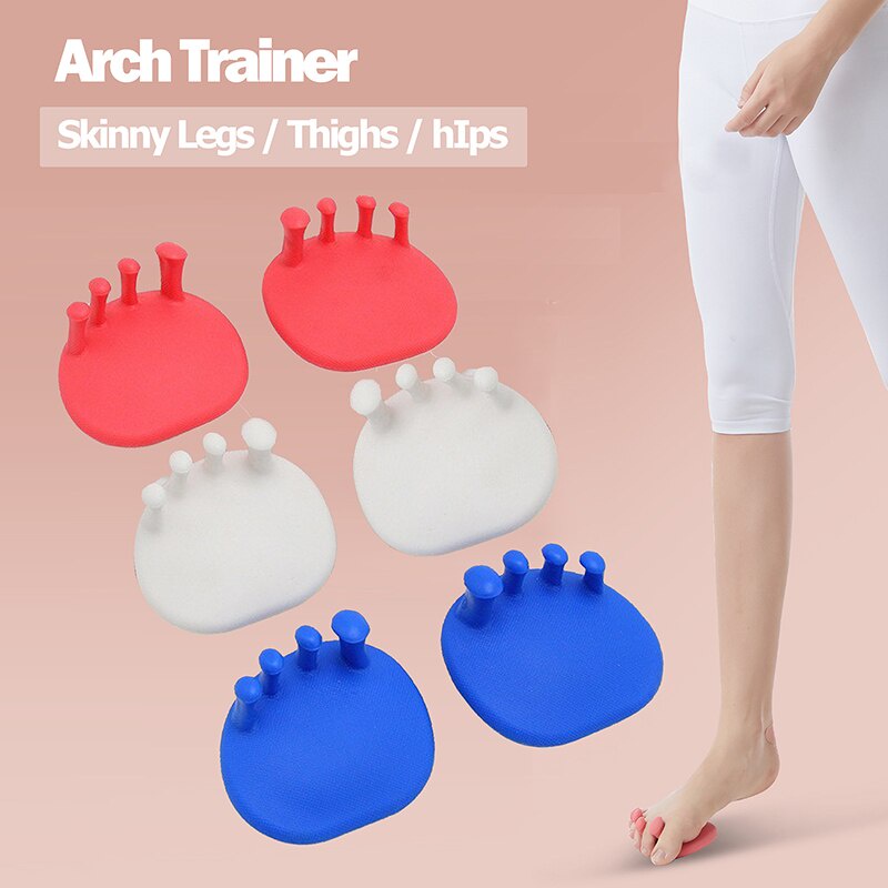 1 PAIR YOGA FITNESS TOES ARCH TRAINER THUMB VALGUS CORRECTOR THIN LEGS ...
