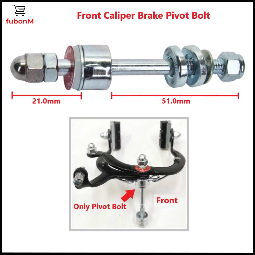 Bicycle Caliper Brake Pivot Bolt, Center Pivot Bolt | Shopee Philippines