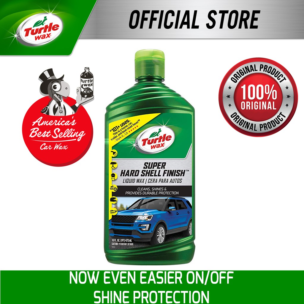 Turtle Wax Super Hard Shell Liquid Wax 473ml T123R | Shopee Philippines