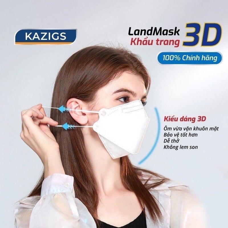 Land mask 3D mask (set Of 6 Pieces) | Shopee Philippines