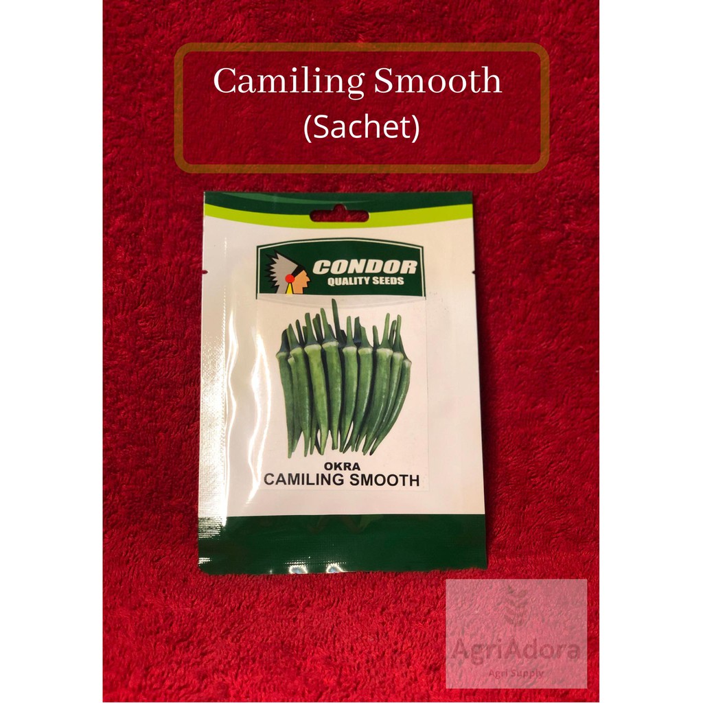CAMILING SMOOTH Okra Seeds (Condor Quality Seeds) | Shopee Philippines