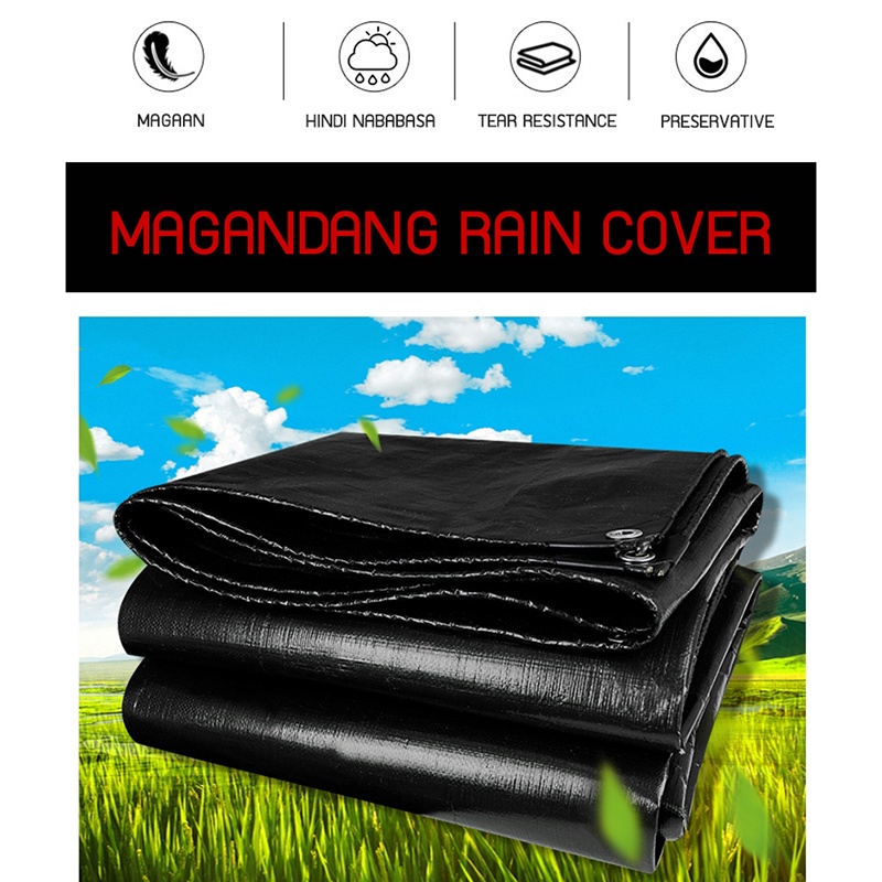 Trapal waterproof makapal 6FTx9FT Trapal Lona Tolda Tarpaulin ...