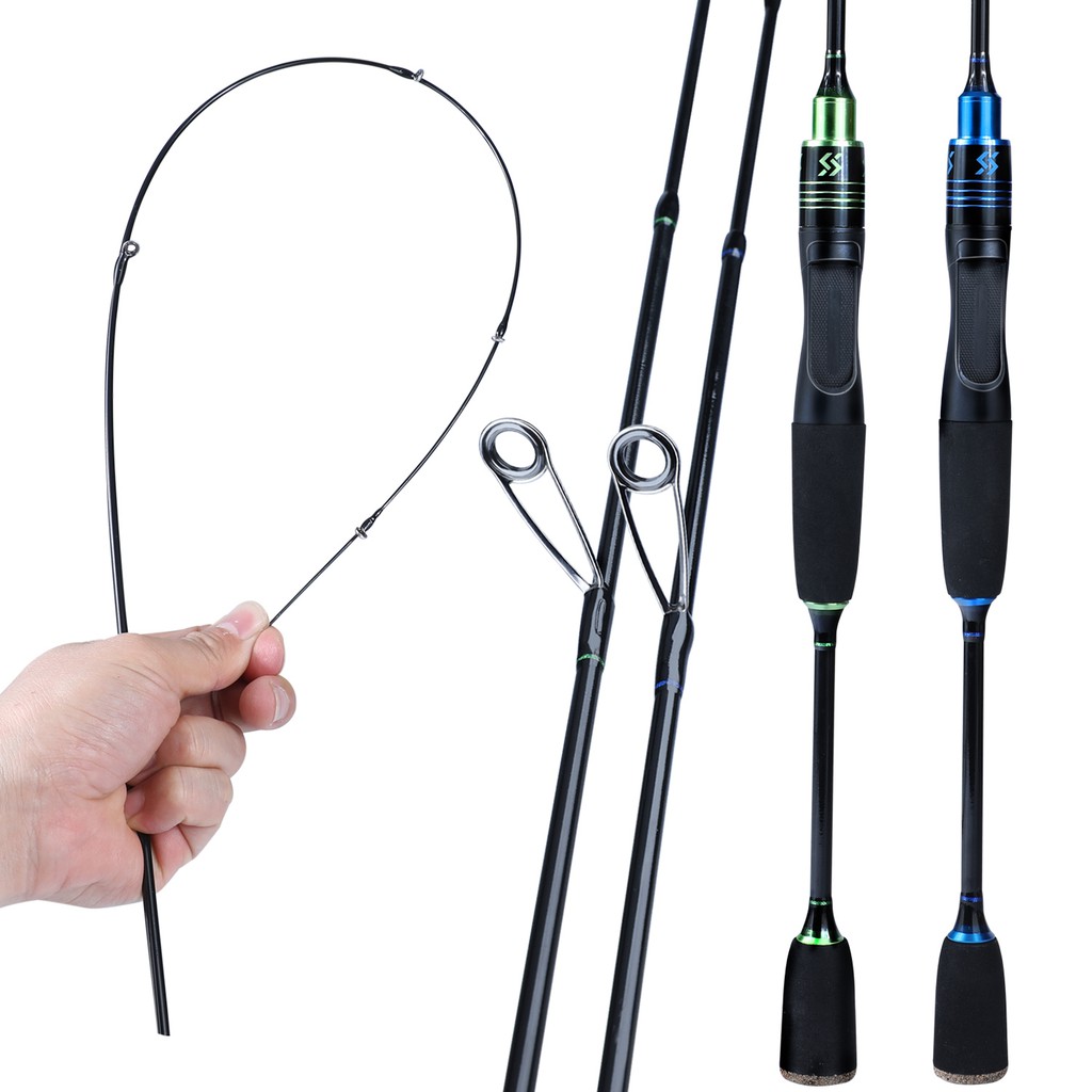 Sougayilang New Type 1.8M UL Fishing Rod With Carbon Fiber Spinning ...