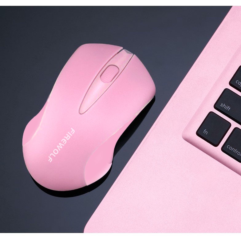 ME Firewolf Q2 wireless USB mouse, compact office | Shopee Philippines