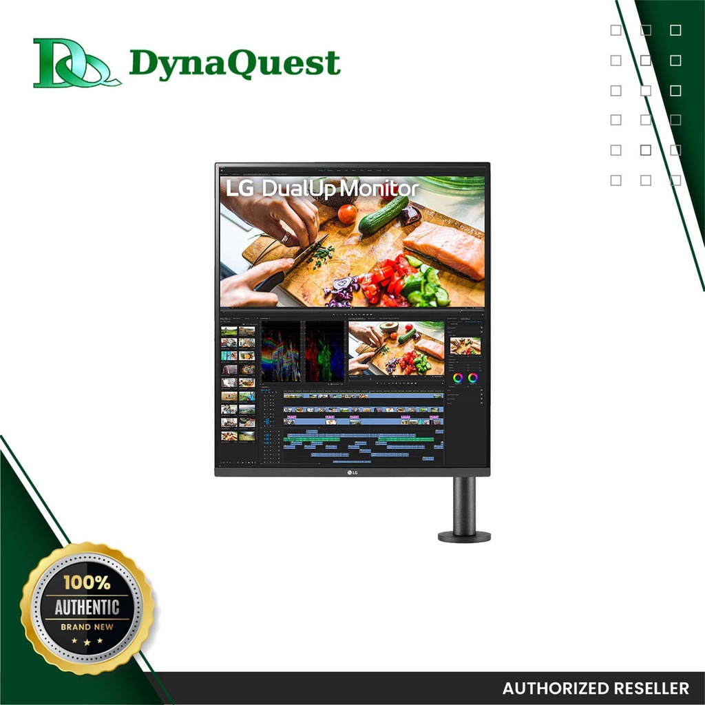 LG 28MQ780-B 28" Dualup IPS 60Hz 2560X 2880P Hdr10 Freesync Vga Hdmi ...