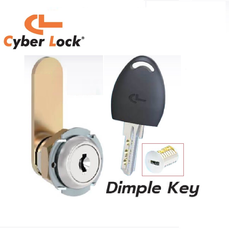 CL CyberLock Cam Lock Cabinet, Drawer Dimple, Folding Key Cap Cam Lock ...