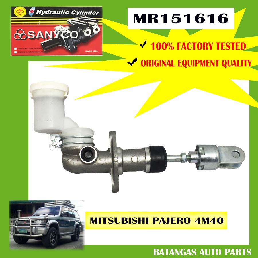 CLUTCH MASTER ASSEMBLY MR151616 SANYCO for MITSUBISHI PAJERO 4M40 ...