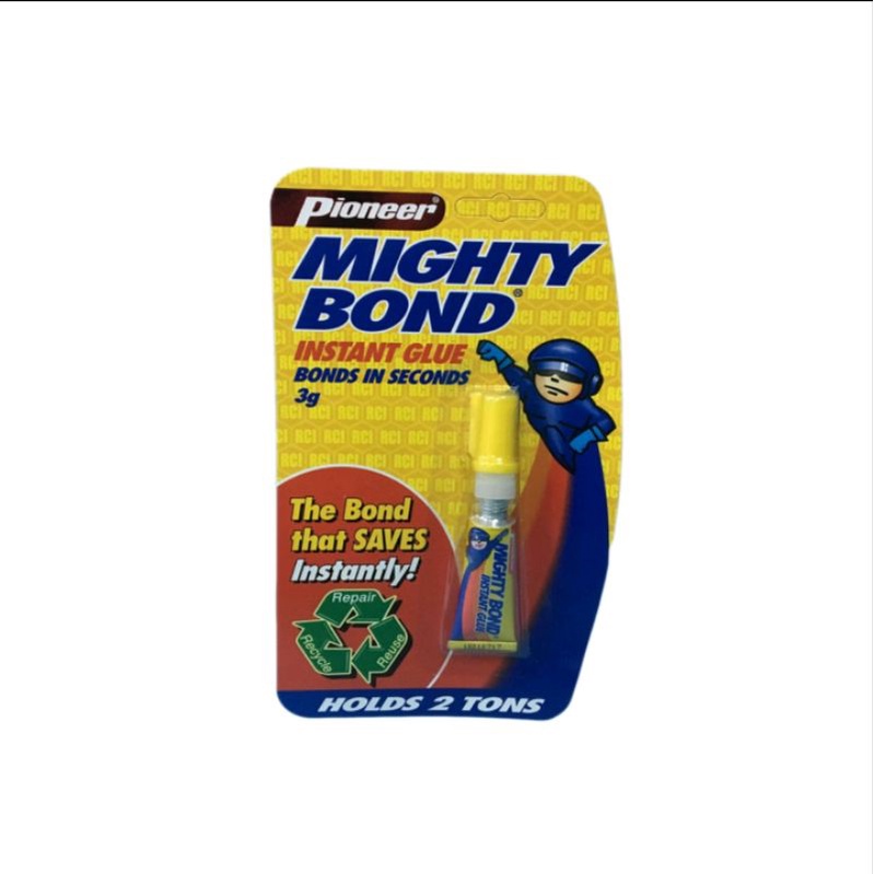 Pioneer Mighty Bond 3g instant glue 1pcs | Shopee Philippines