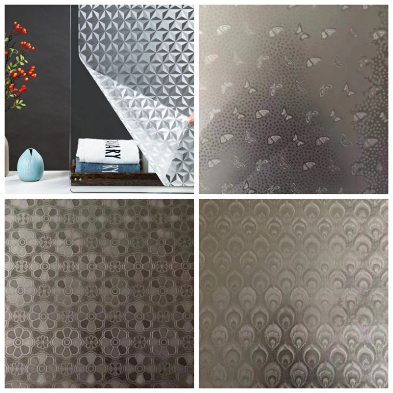 Glass Sticke Window Decal Self Adhesive PVC wallpaper Home Decor ...