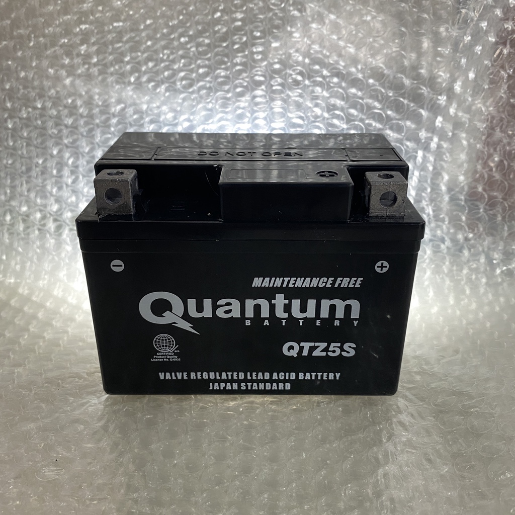 QUANTUM 4L QTZ5S Motorcycle Battery (Japan Quality) | Shopee Philippines