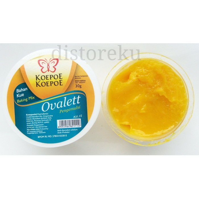 30gr Ovalet Koepoe Koepoe Butterfly Baking Mix Emulsion for Needs ...