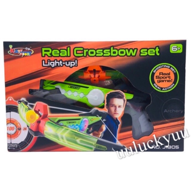 Real Crossbow Set (light-up the night) | Shopee Philippines