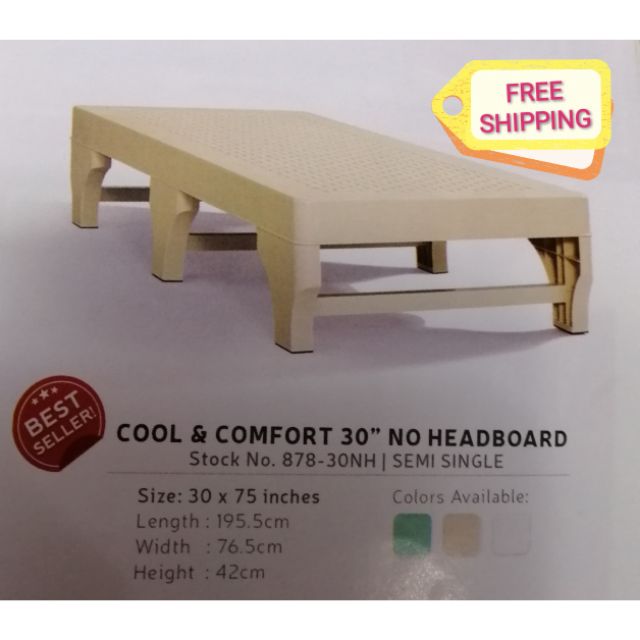 zooey monoblock folding Bed heavy duty 30inch (for other logistic, sf ...