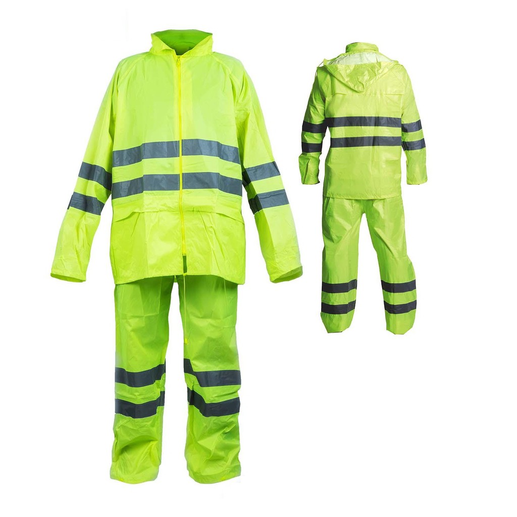 Willgard Frontliner Rainwear Green High Rainwear PVC Raincoat w ...