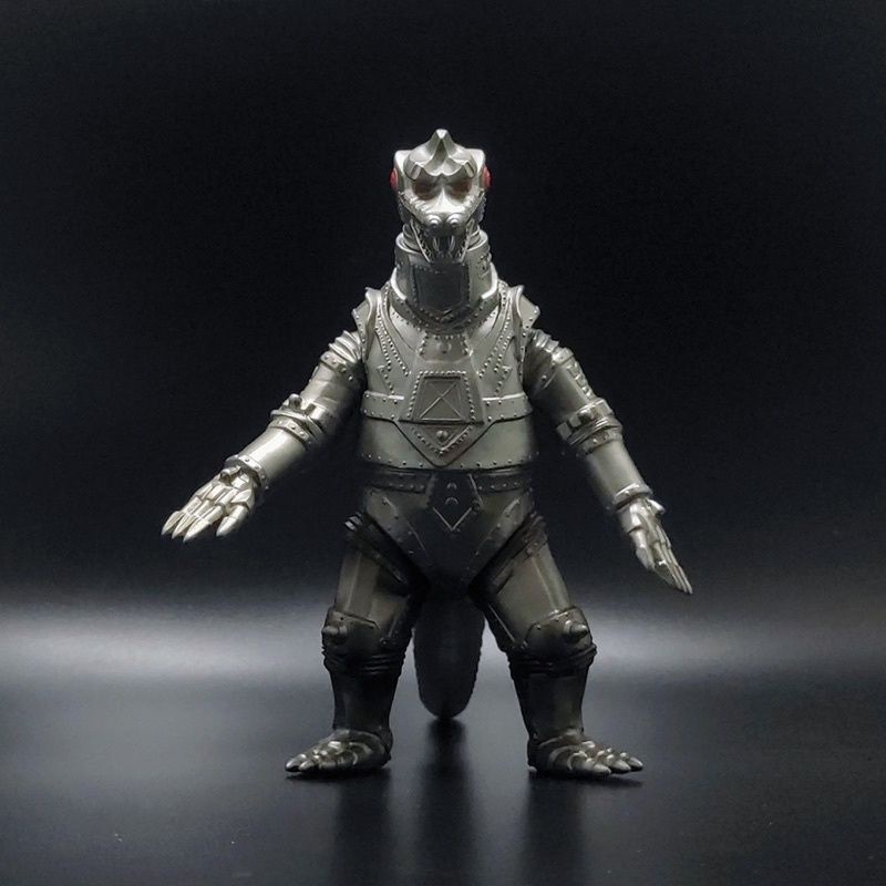 Eric toys mechanical Godzilla 1975 monster movable soft glue toy model ...