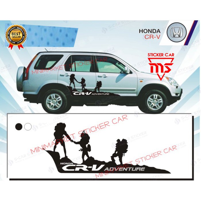 Honda crv adventure car stickers | Shopee Philippines