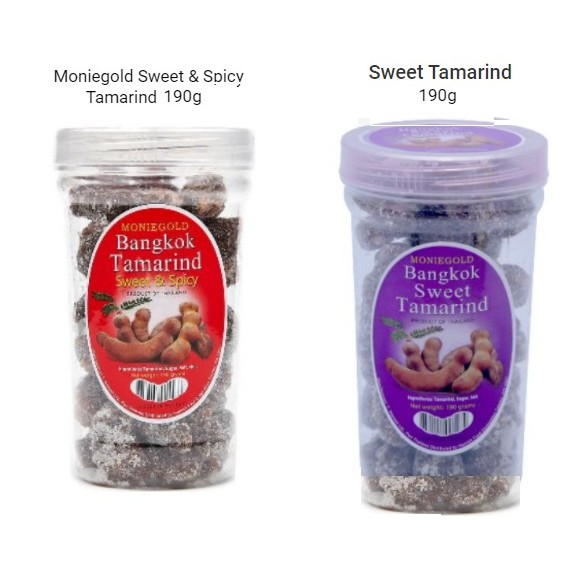 Moniegold Bangkok Sweet Tamarind or Sweet & Spicy 190g | Shopee Philippines