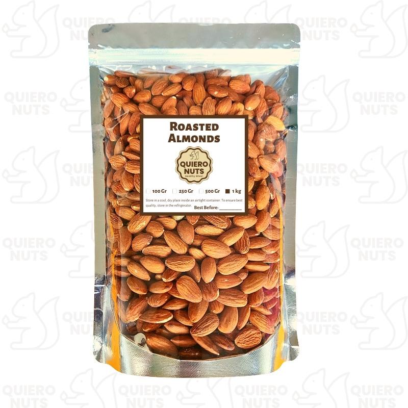 Roasted Almonds (USA) 100g, 250g, 500g, 1kg | Shopee Philippines