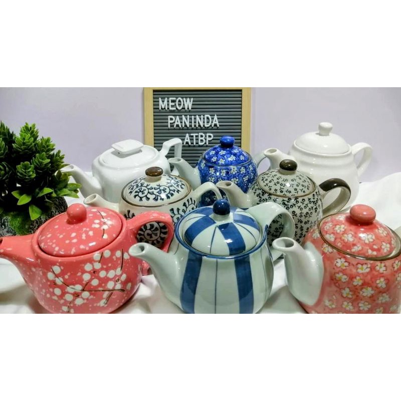 Ceramic Teapot Japanese Teapot Japan Product, Sakura Tea Pot | Shopee ...