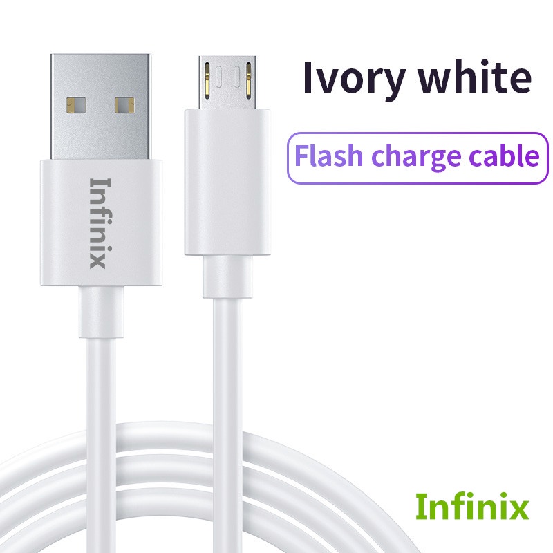 INFINIX 2.1A Fast Charge Cable Micro USB 1M INFINIX Universal Cable ...