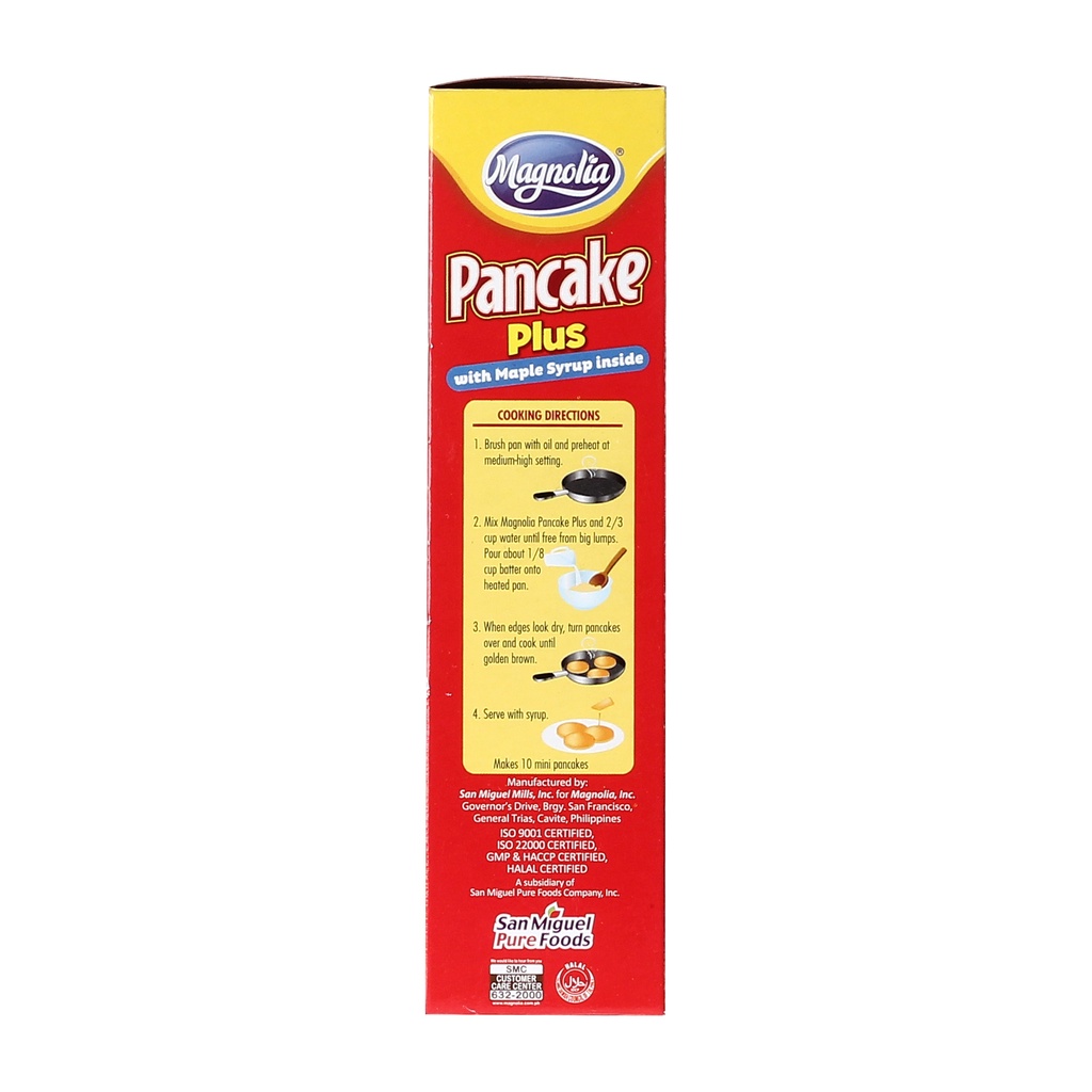 Magnolia Pancake Plus with Maple Syrup (200g) Set of 4 | Shopee Philippines