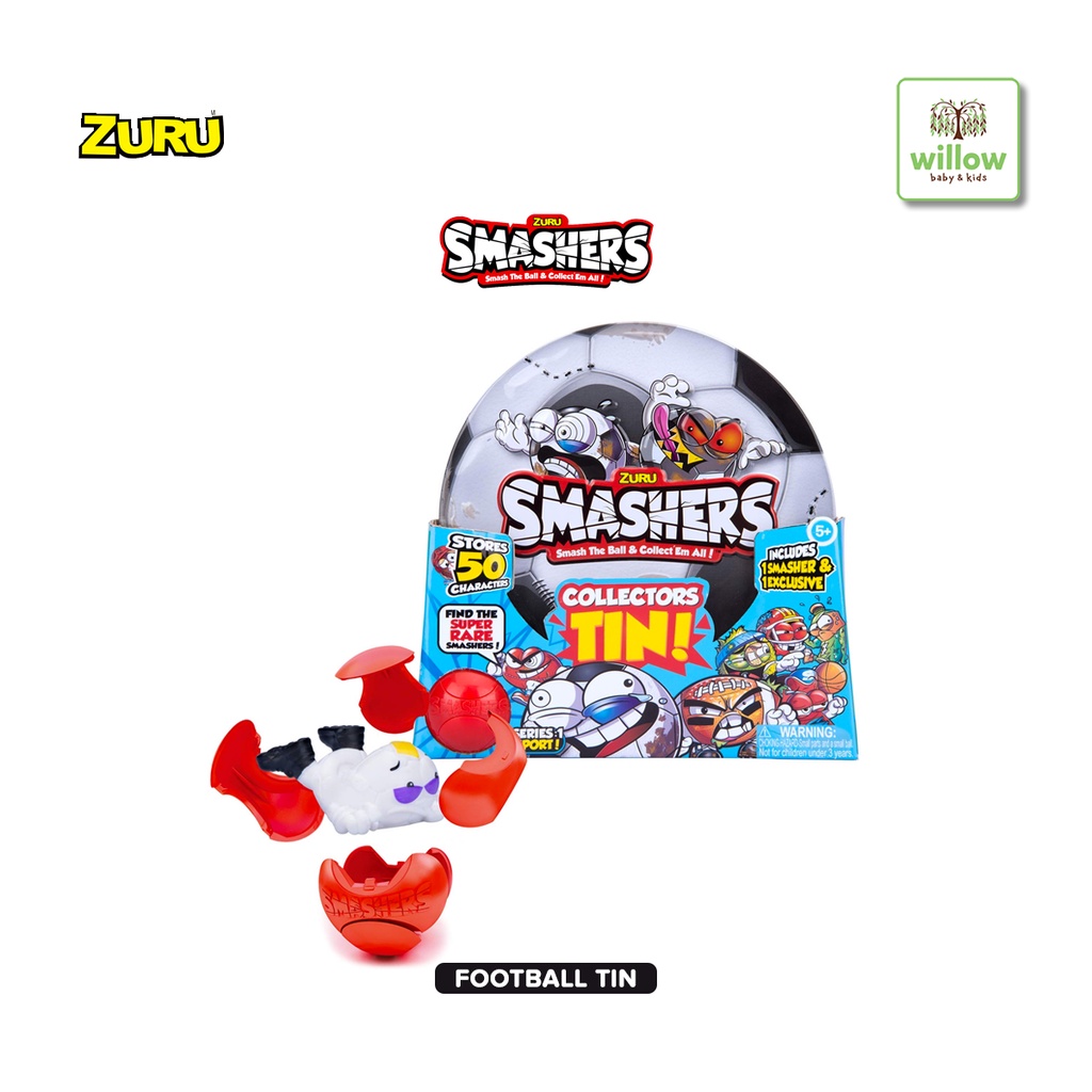 ZURU SMASHER FOOTBALL TIN BASKETBALL/ CHILDREN'S TOY | Shopee Philippines