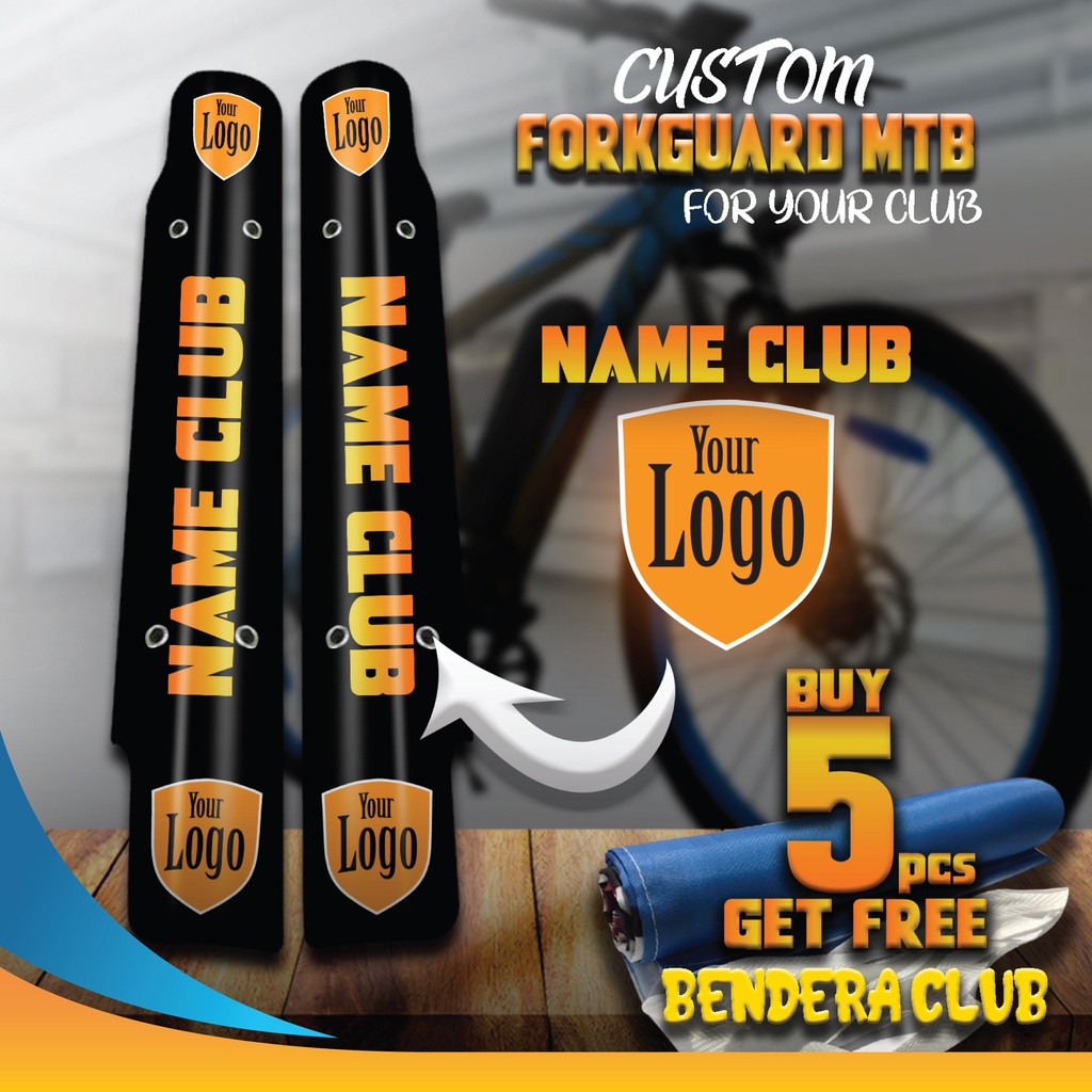 (CUSTOM) Bike FORK GUARD / MTB ACCESSORIES / MTB BIKE FRONT SHOCK ...