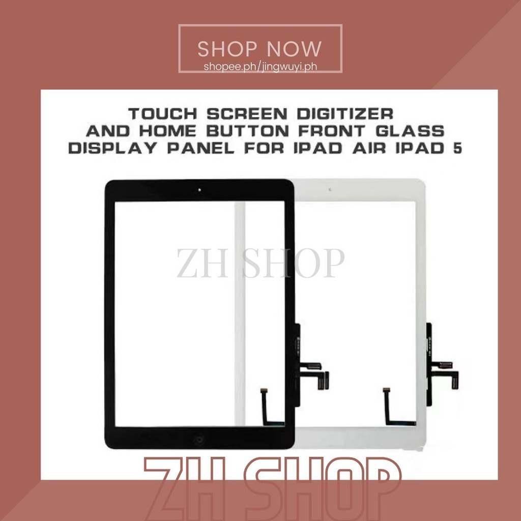 Replacement Screen Glass Touch Glass for iPad Air, iPad 5 ( A1475 ...