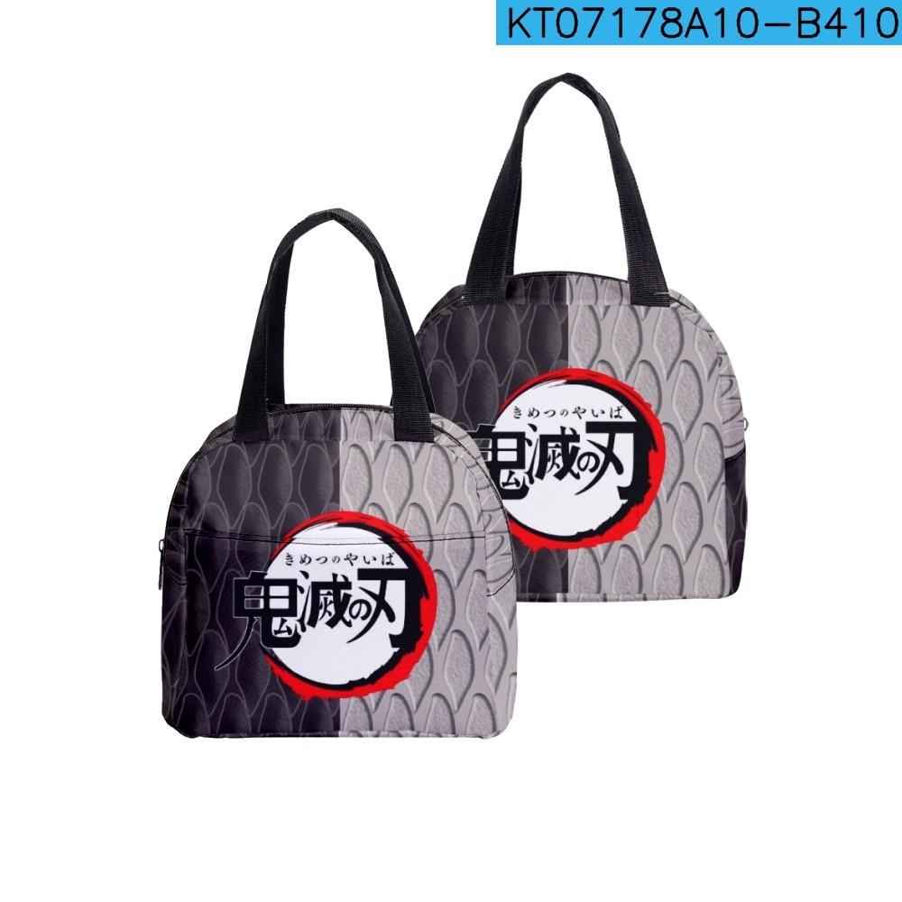 Demon slayer Lunch Bag nezuko Shinobu tanjiro Lunch Bag for kids ...
