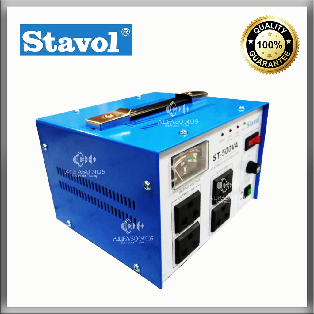 Stavol 500W AVR ST-500VA / SVC-500VA Automatic Voltage Regulator 100% ...