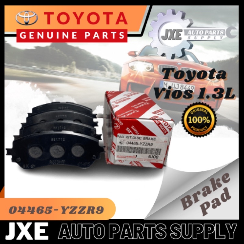 Toyota Brake Pad (04465-YZZR9) for Vios 2013-2023 | Shopee Philippines